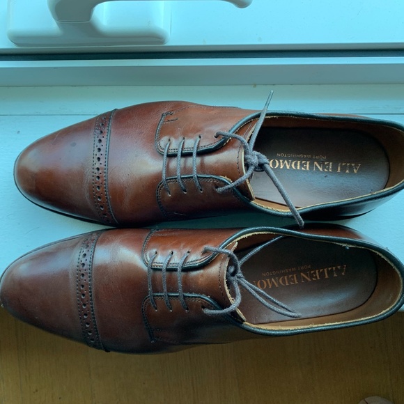 Allen Edmonds | Shoes | Allen Edmond Boulevard Cap Toe Shoe Dark Chili ...